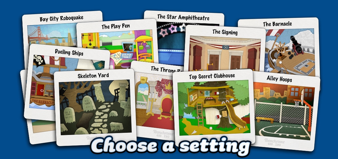 Toontastic - iPad-приложение для творческого обучения детей