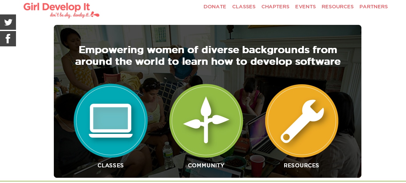 Организация "Girl Develop It" помогает женщинам научиться программировать