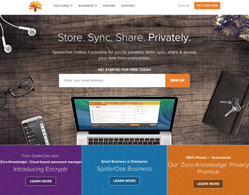 SpiderOak – новый уровень безопасного хранения данных в облаке, который ...