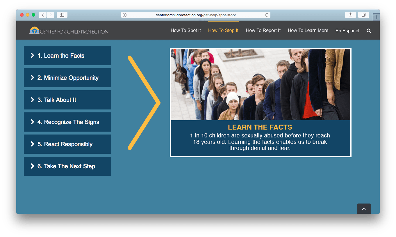Spot it Stop it – новая кампания обращает внимание на вопросы детского ...