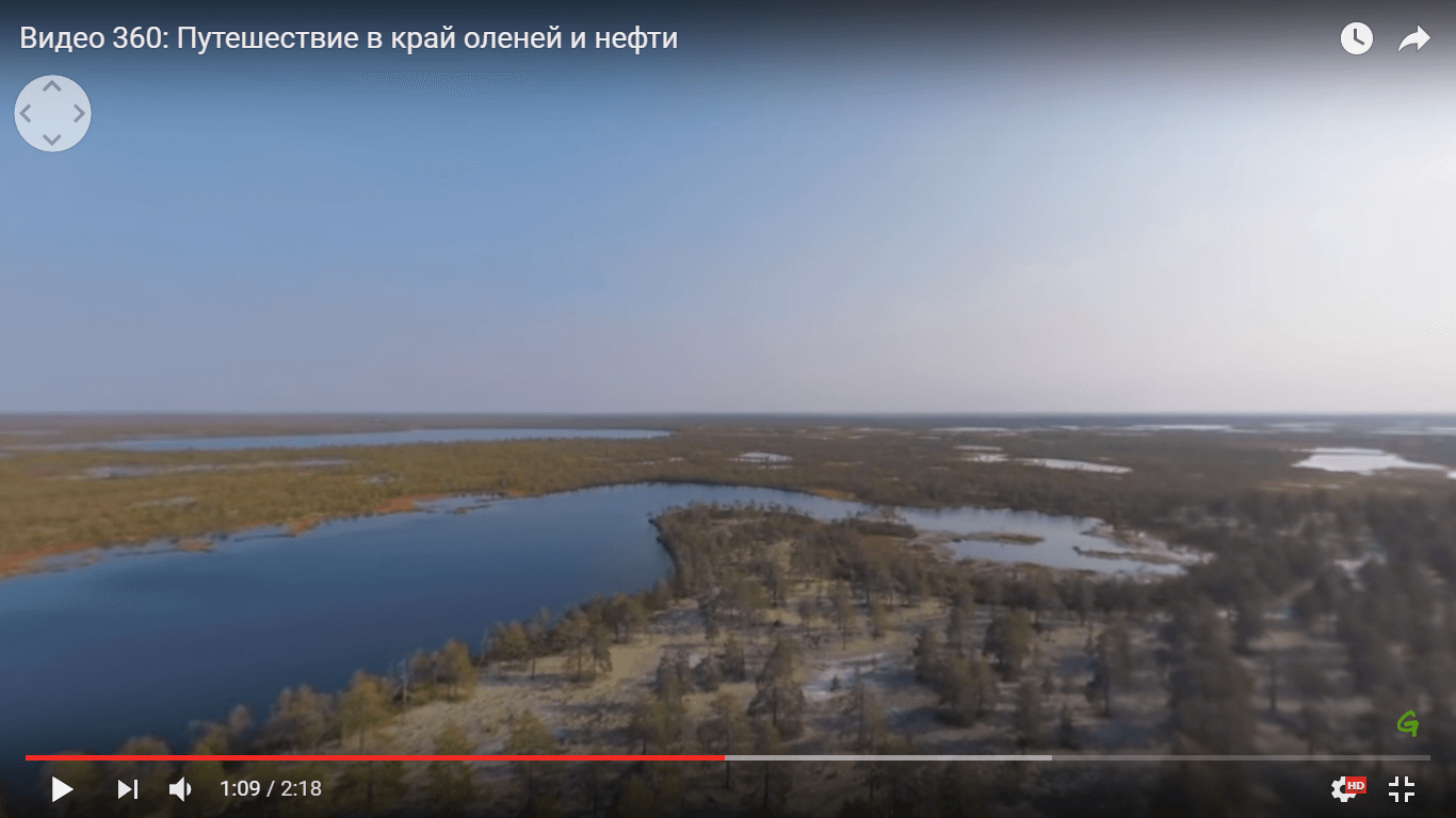 «Гринпис» России создал фильм виртуальной реальности о Крайнем Севере