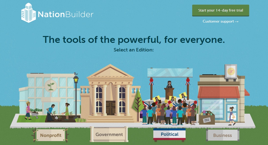 NationBuilder для НКО - все онлайн-инструменты, необходимые НКО